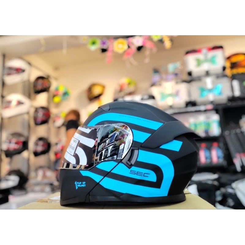 SEC Pilot Modular Helmet | Shopee Philippines