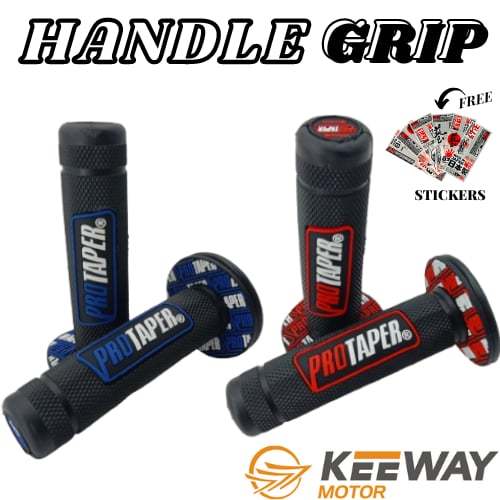 KEEWAY RKS 150 GS PROTAPER Motorcycle Handle bar RED/BLUE Grip High ...