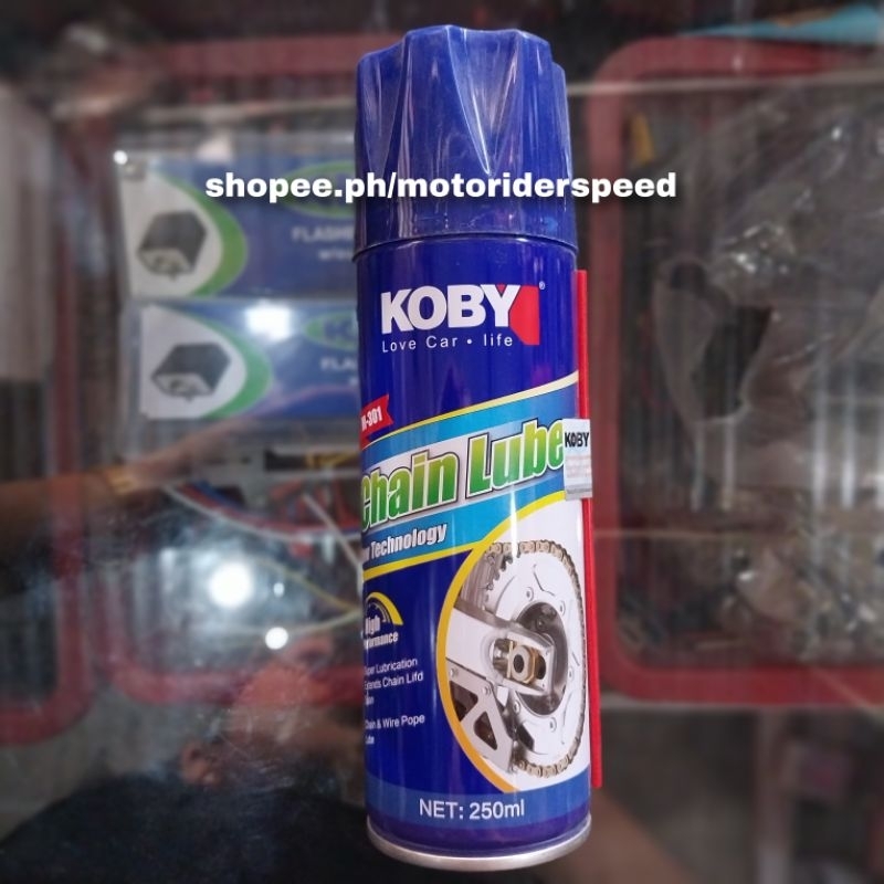 Koby Chain Lube 250ml (ORIGINAL) | Shopee Philippines