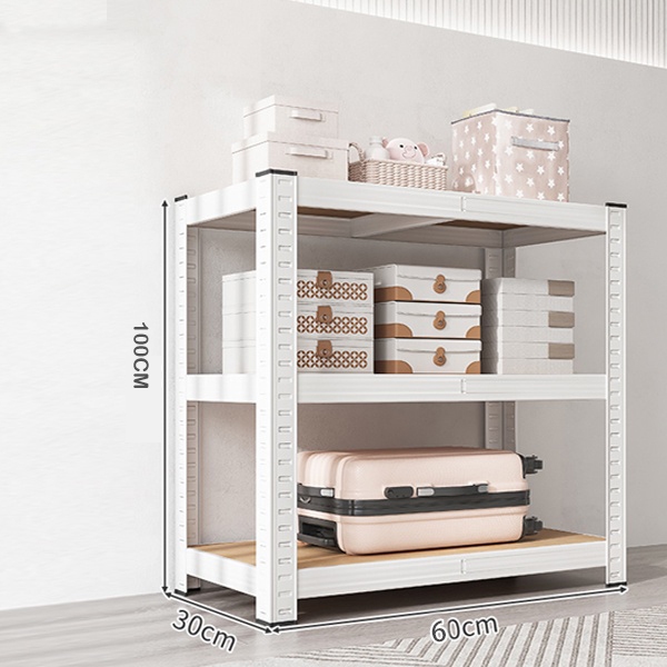 Boltless Steel Rack 6 Layers Organizer Adjustable Heavy Duty Rack Metal ...