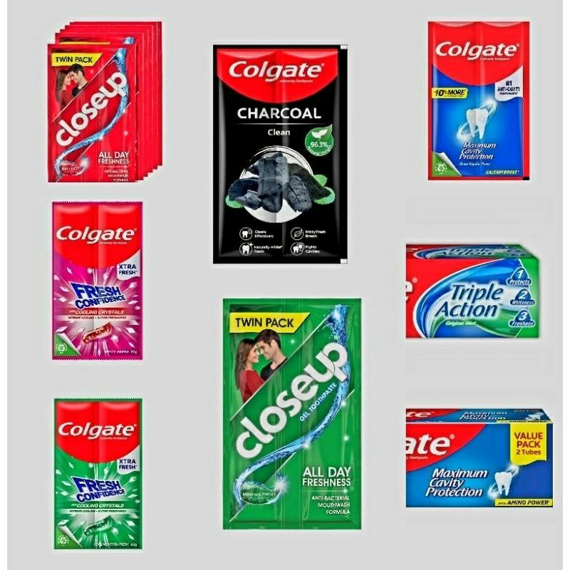 Colgate Sachets by 12s | Shopee Philippines