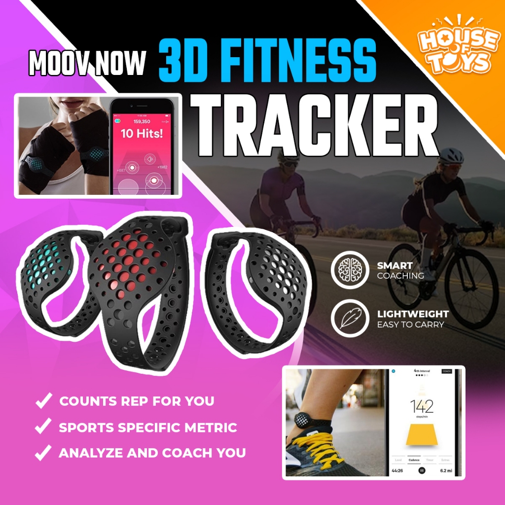 MOOV NOW AUTHENTIC MOOV Personal Coach & Workout Tracker, 2nd Gen (Aqua ...