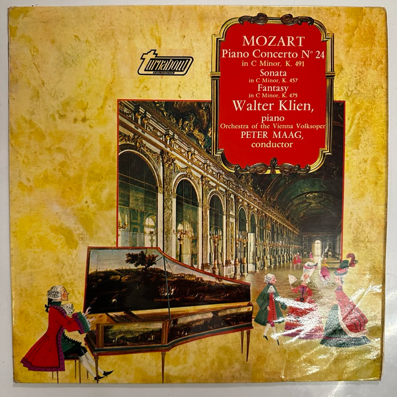 Walter Klien, Peter Maag –MOZART Piano Concerto № 24 (LP Vinyl Record ...