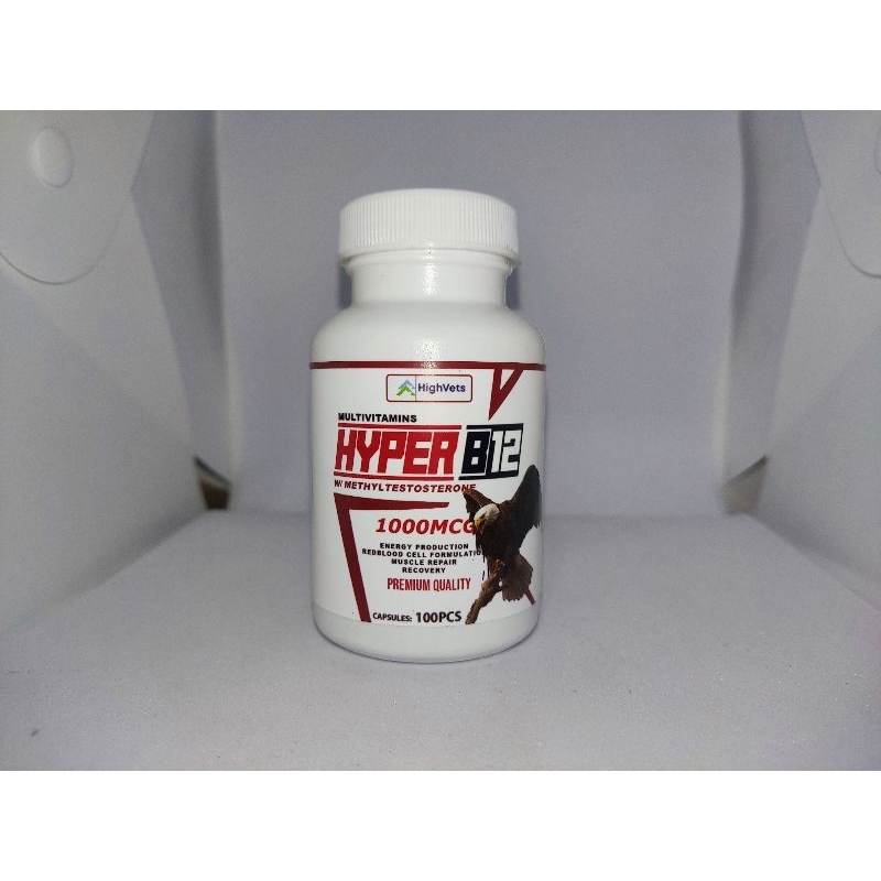 Caps HYPER B12 1000MCg w/ Methyltestosterone. | Shopee Philippines