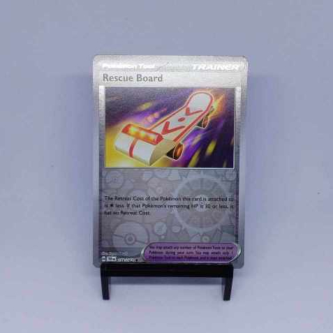 rescue board reverse holo temporal forces pokemon trading cards ...