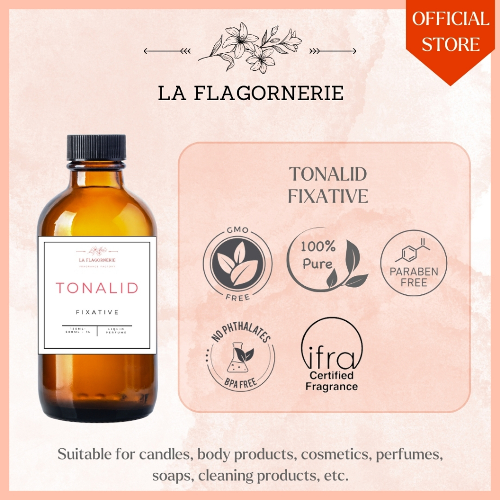 Tonalid Liquid | Fixative [For perfumes, linen spray and other DIY ...