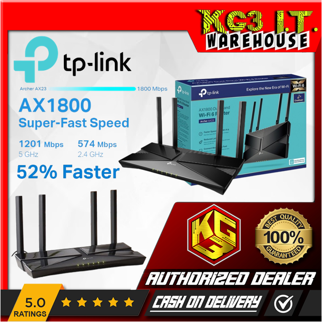 TP-Link Archer AX23 AX1800 Dual-Band Wi-Fi 6 Router | Shopee Philippines