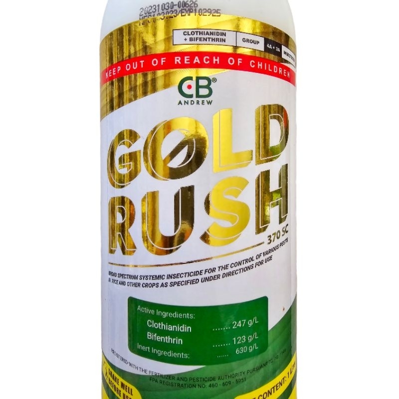 GOLD RUSH Broad Spectrum Systemic Insecticide / Pests Control - CB ...