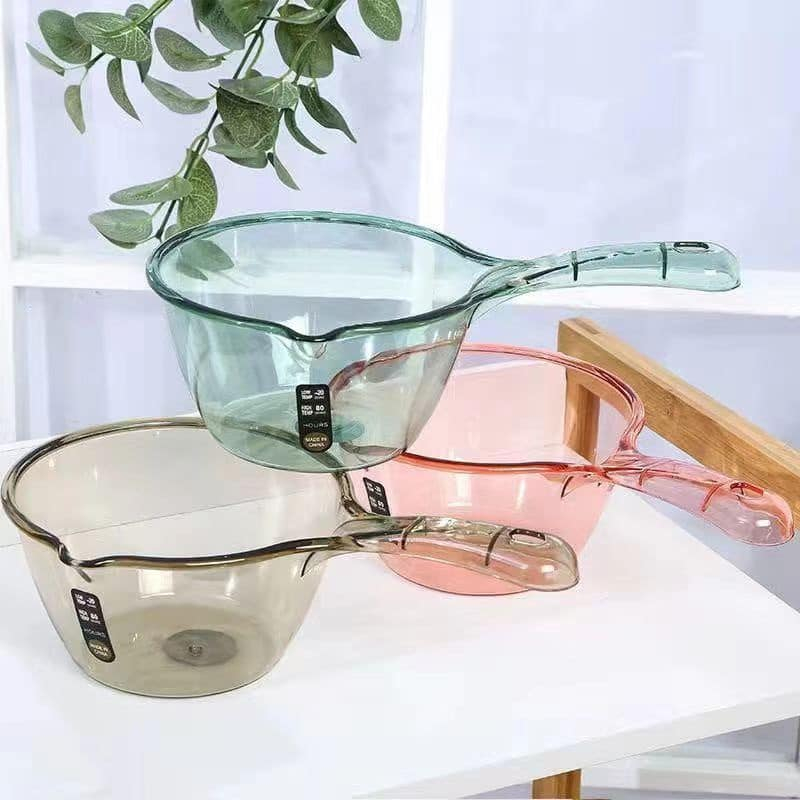 1pc Japanese Water Dipper Clear Tabo Aesthetic Transparent Scooper ...