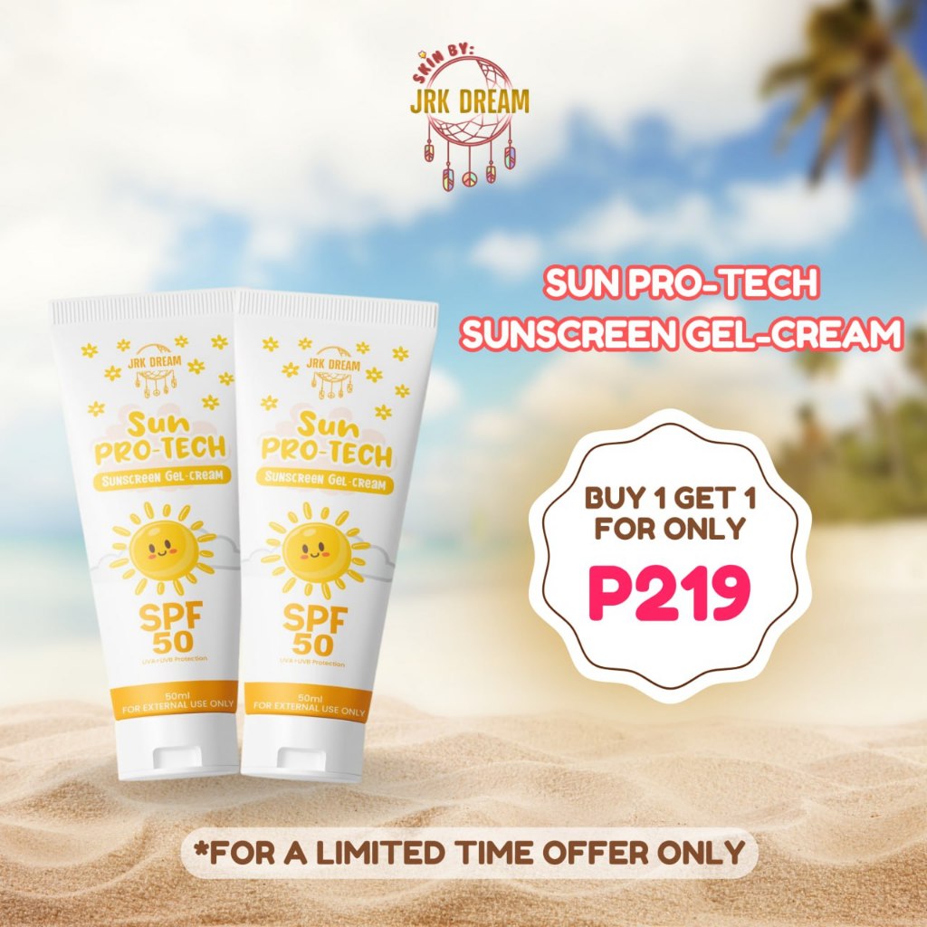 Skin By JRK Dream B1T1 Sun Pro-Tech Sunscreen Gel-Cream (1 Sunscreen ...