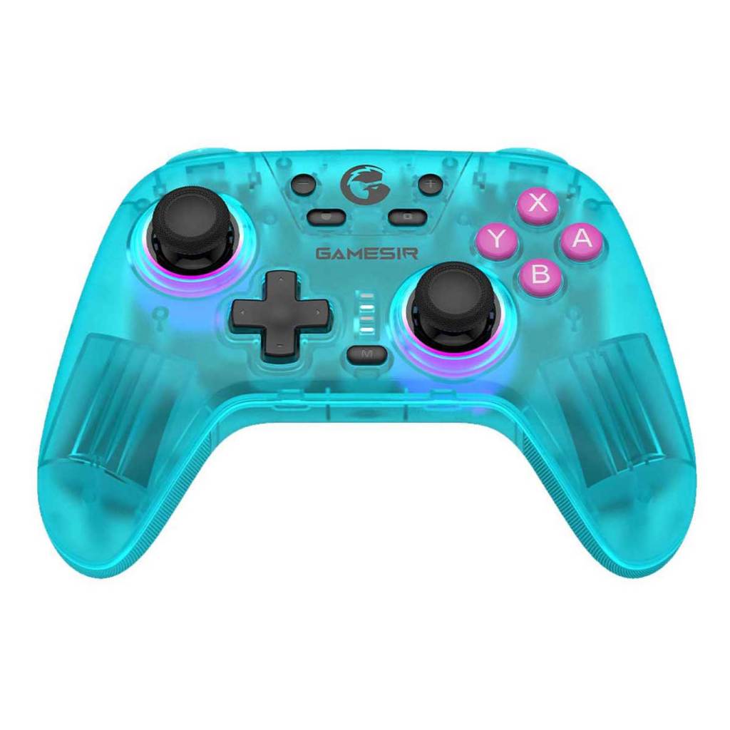 Gamesir T4 Nova HD Rumble Wireless Controller For N-Switch (Neon Teal ...