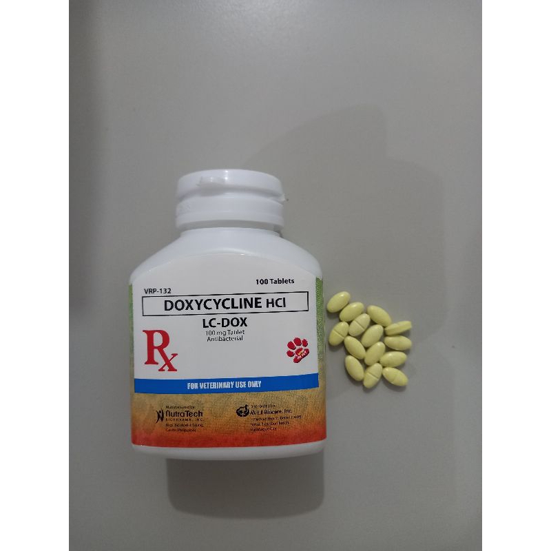 LC DOX TABLET 100mg For Dogs and Cats (Per Tablet Tingi) | Shopee ...