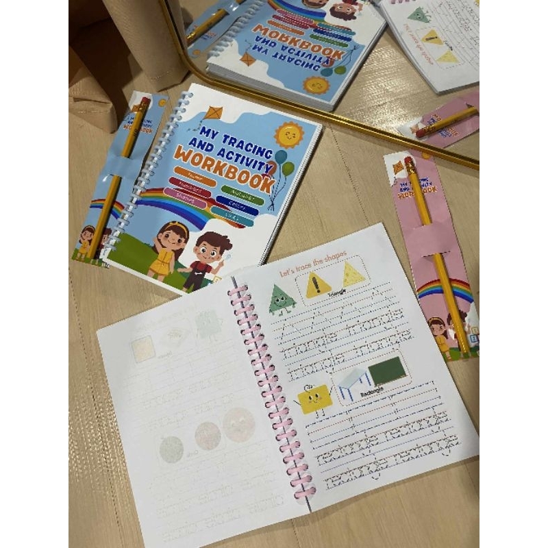 workbook for children-tracing and activity(A5) | Shopee Philippines