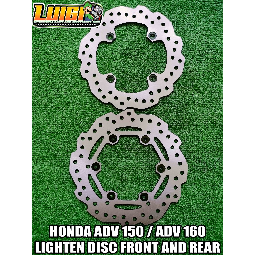 HONDA ADV 150 / ADV 160 LIGHTEN DISC FRONT AND REAR | Shopee Philippines