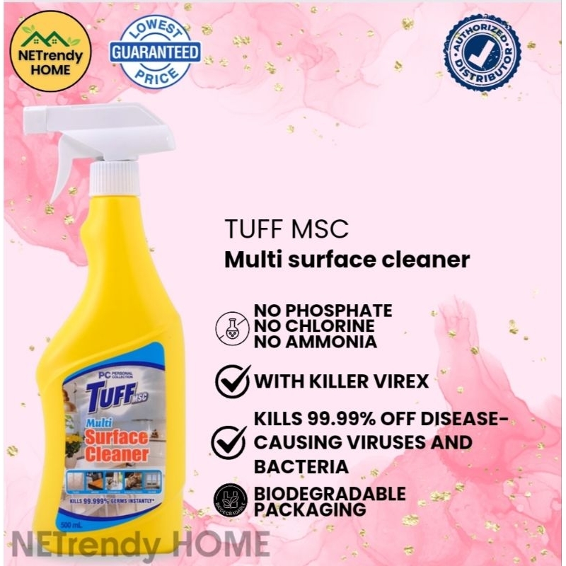 NEW TUFF MSC MULTI SURFACE CLEANER 500ML | Shopee Philippines