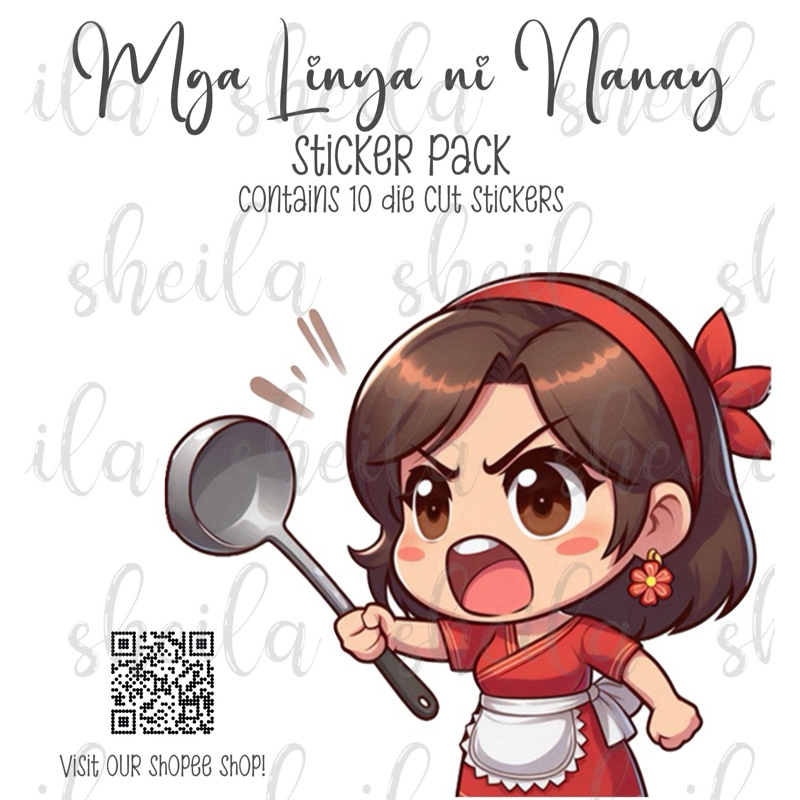 mga Linya ni Nanay Mothers Day Sticker Pack | Shopee Philippines