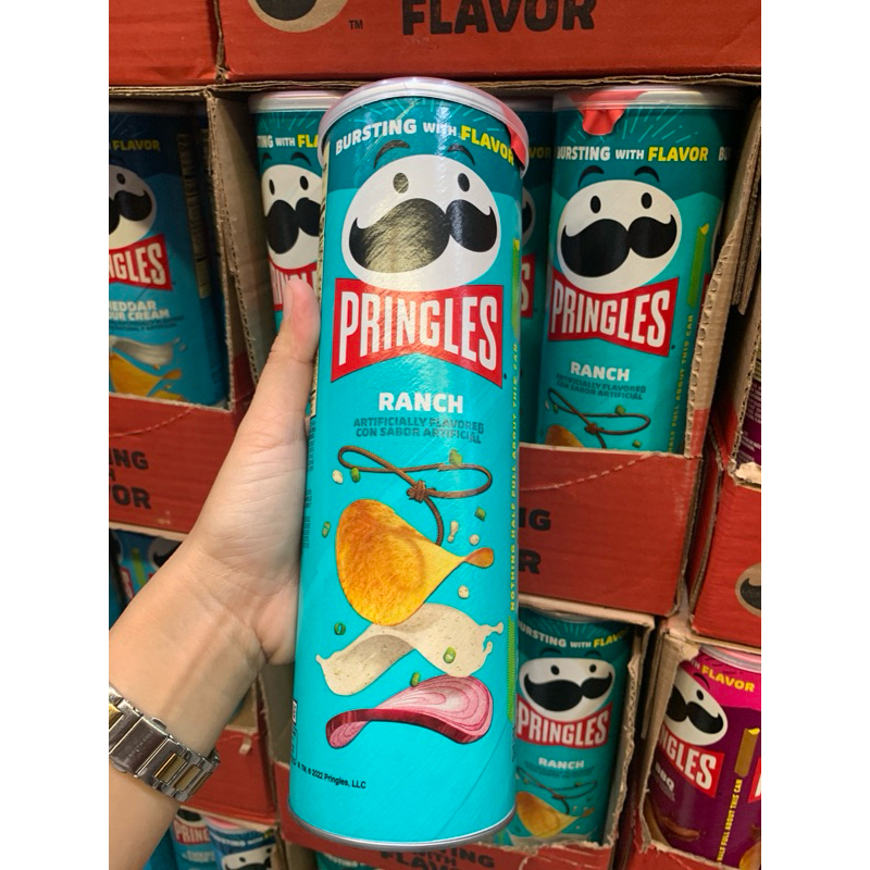 Pringles Ranch Chips 165g | Shopee Philippines