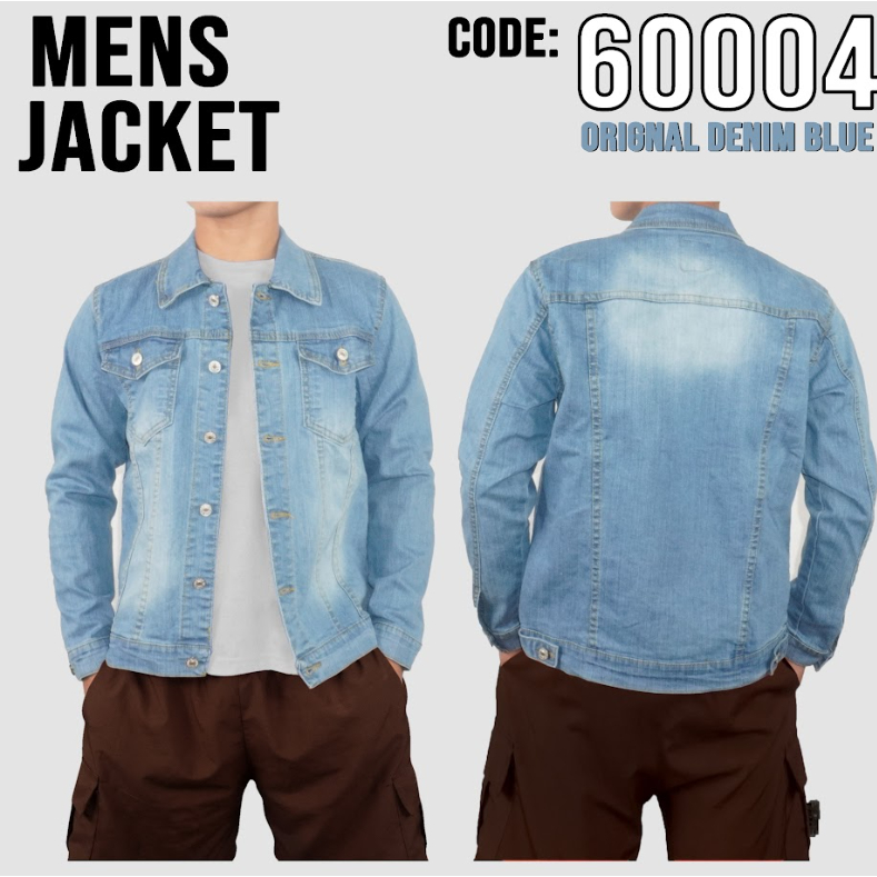 Men's Denim Maong Jacket Size S- M-L-XL-2XL-3XL | Shopee Philippines