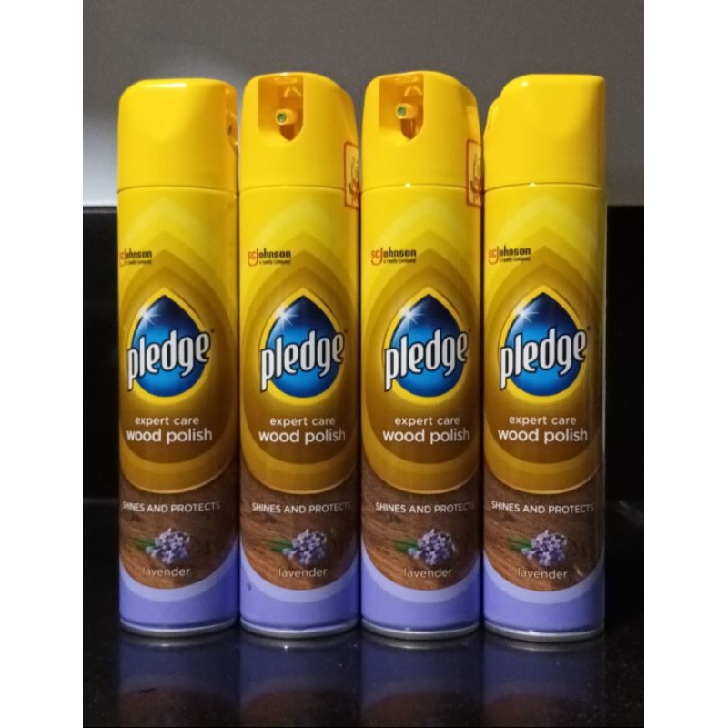Pledge Expert Care Wood Polish Lavender 250ml | Shopee Philippines
