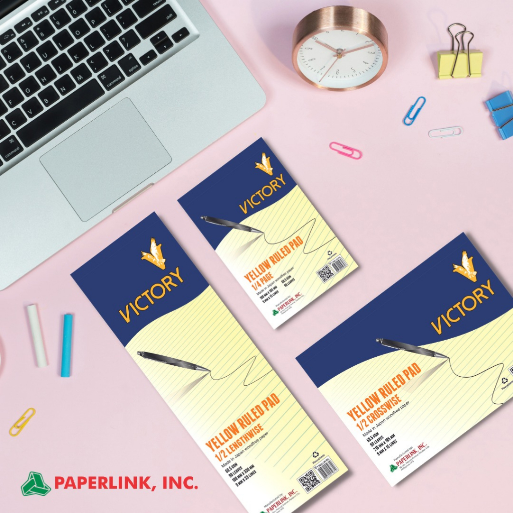 Victory Yellow Pad 1/4 | 1/2 Lengthwise | Whole Pad 90 Leaves ...