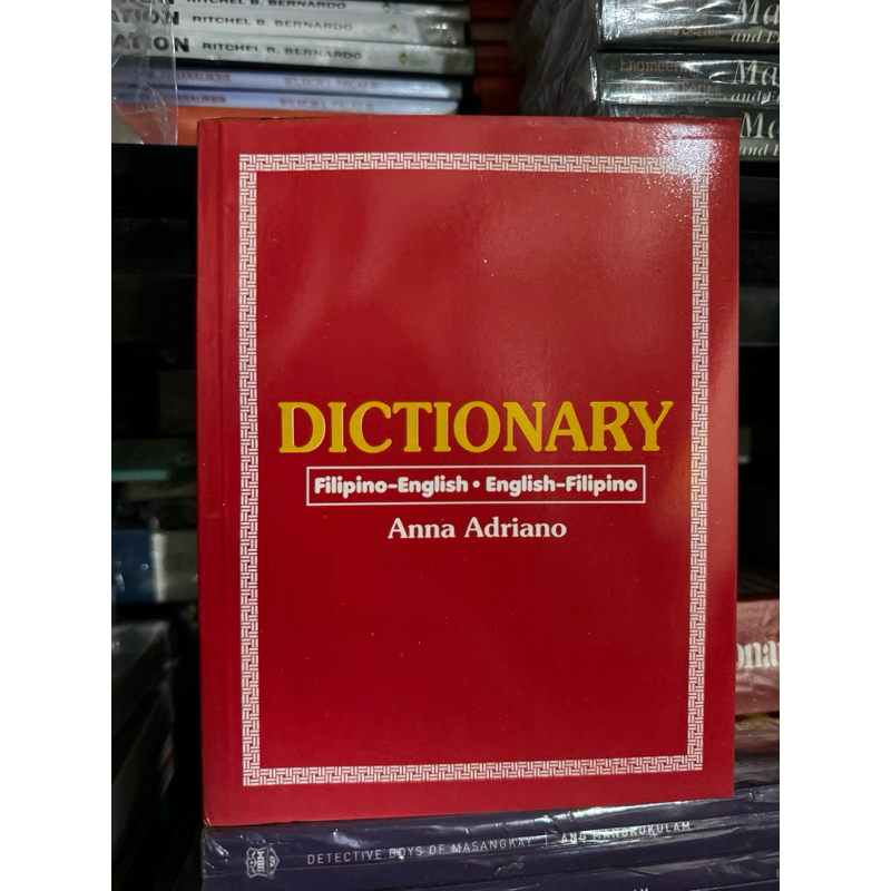 DICTIONARY FILIPINO-ENGLISH ENGLISH-FILIPINO | Shopee Philippines