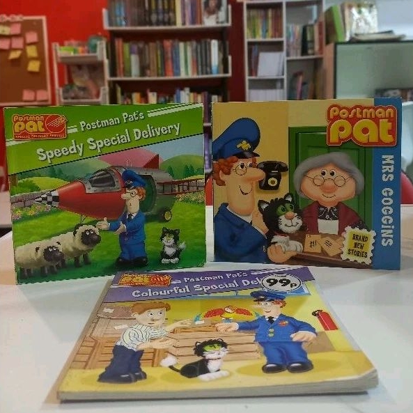 TheREDLibrary - Postman Pat Bundle Kids Books (3 books) | Shopee ...