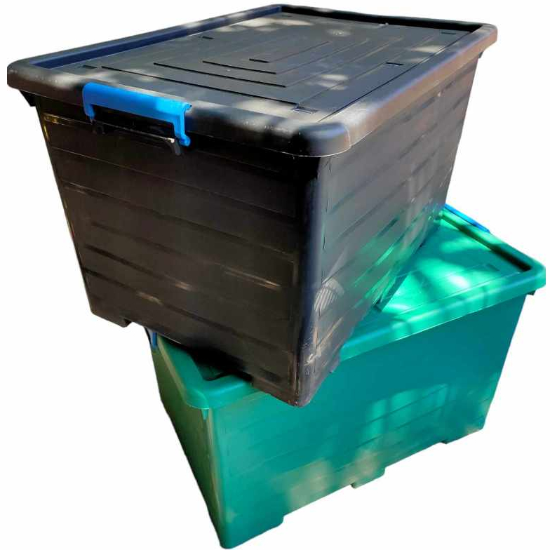 STORAGE BOX 160L , 90L, 65L Storage box Heavy Duty with wheels and ...