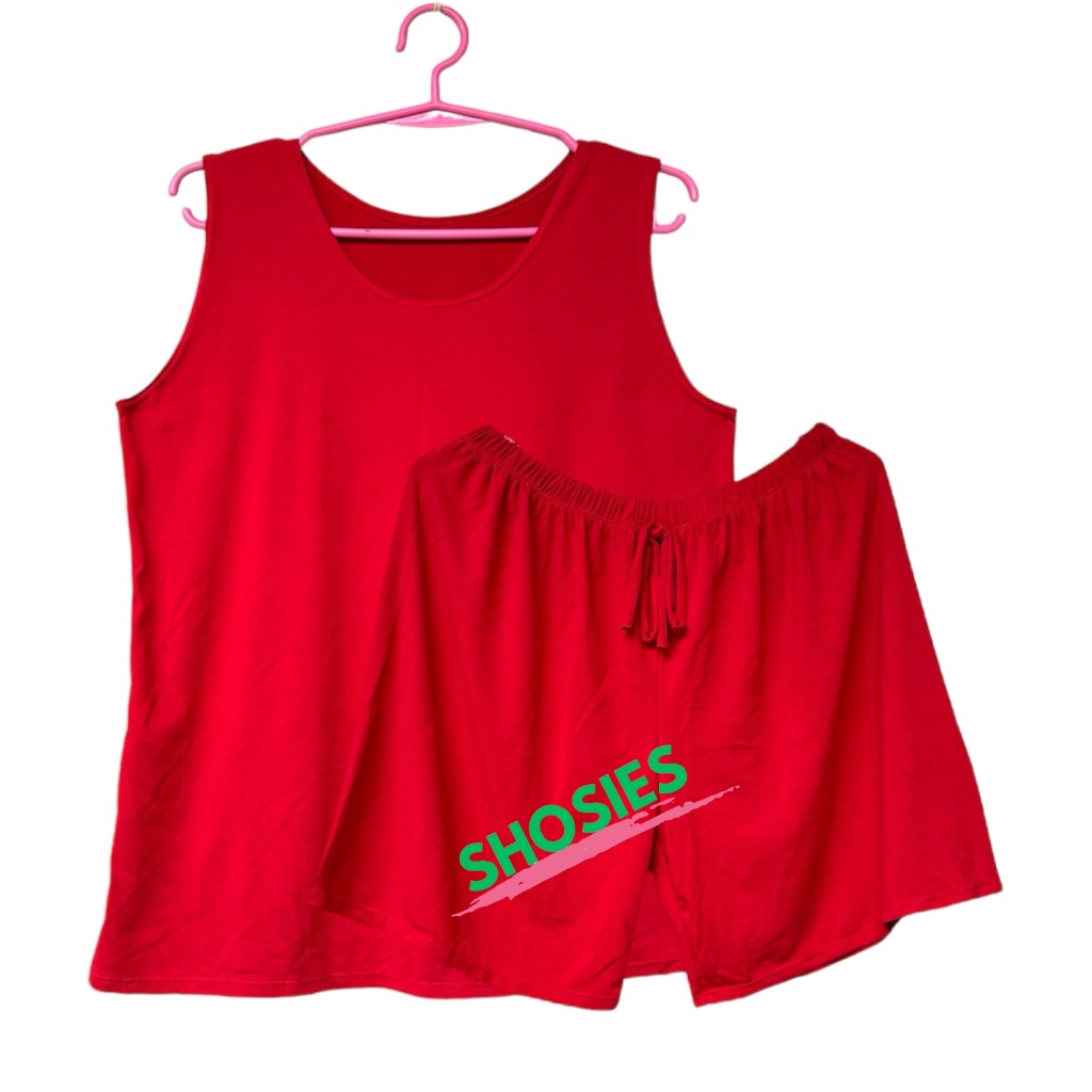 SHOSIES Plus-size Women Terno Set Short/Sando XL/XXL | Shopee Philippines