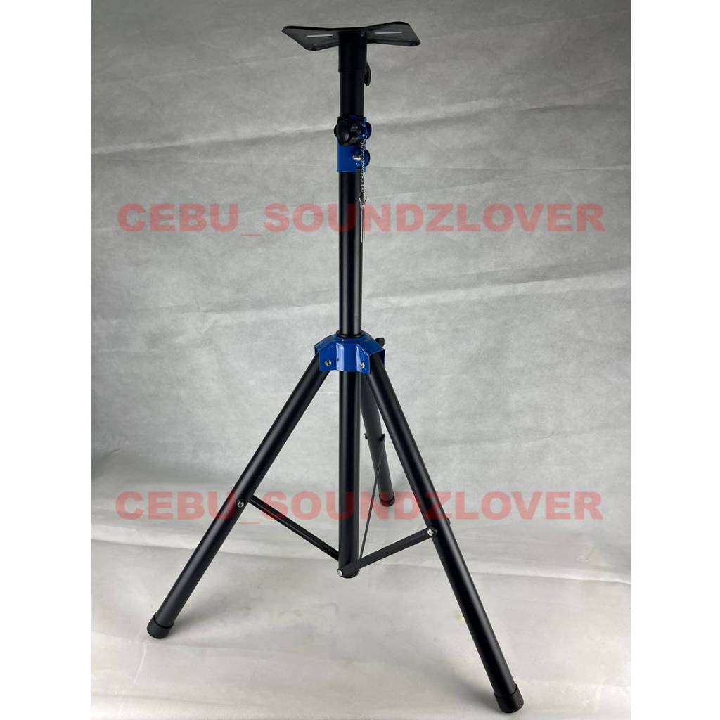 WKD Professional Metal Tripod Base Speaker Stand (Black-Blue) | Shopee Philippines