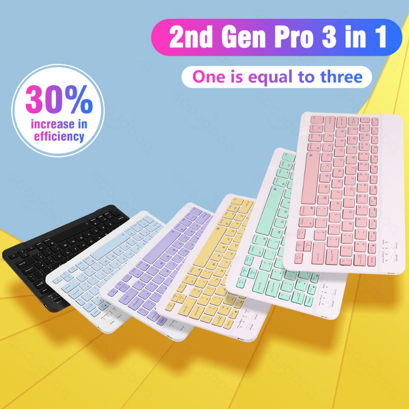 10 inch Wireless Bluetooth Mini Mobile Keyboard And Mouse Suitable For ...
