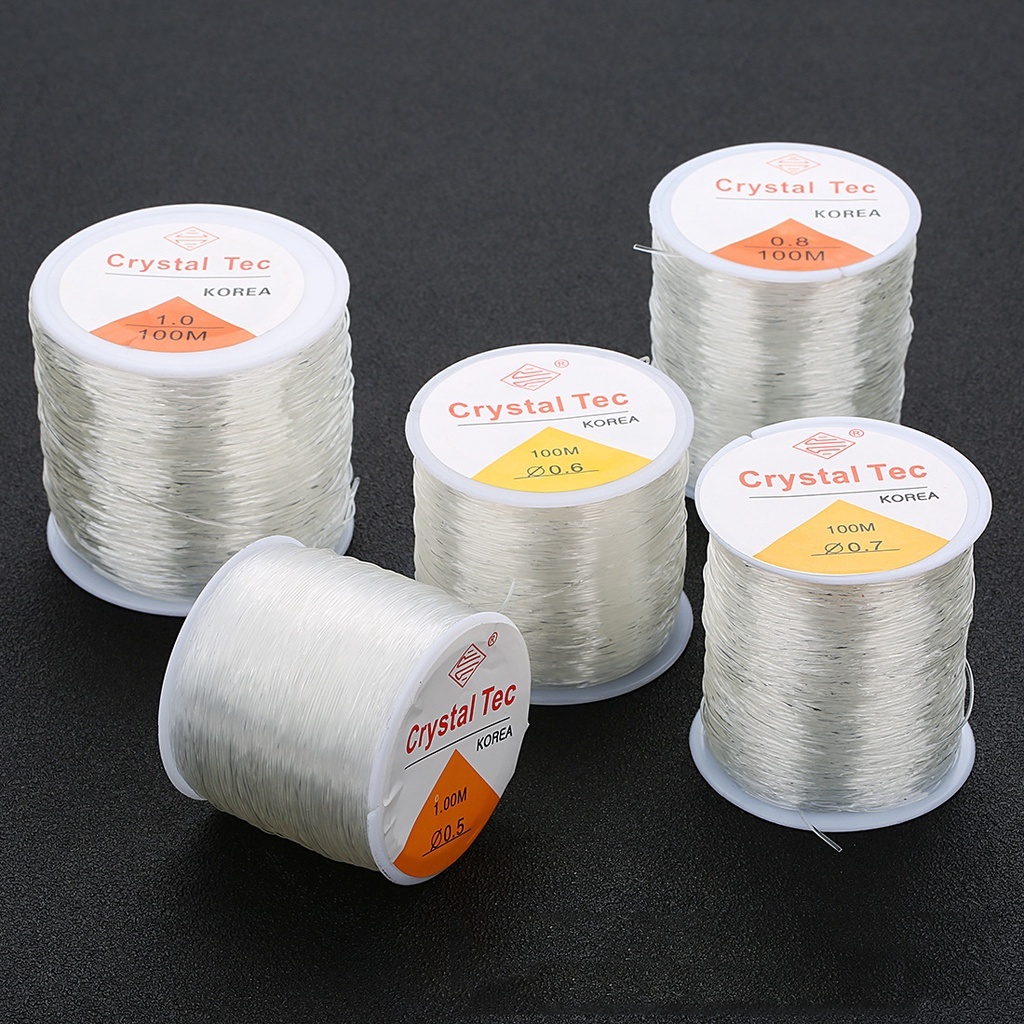 Strong Elastic Crystal Beading Thread Cord Jewelry Making Necklace ...