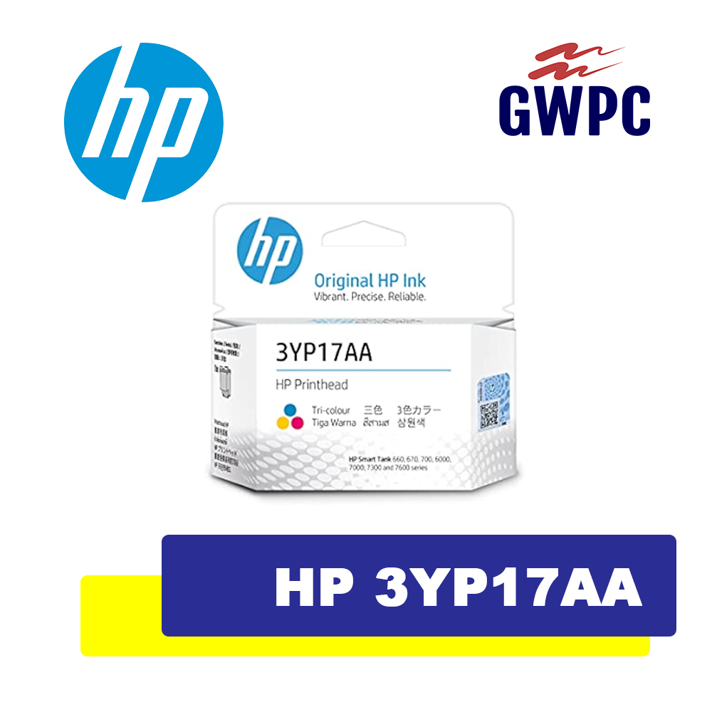 HP 3YP17AA Tri-Color Printhead Genuine | Shopee Philippines