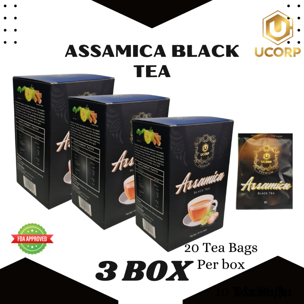 Assamica Black Tea (thought to originate largely with its antioxidant ...