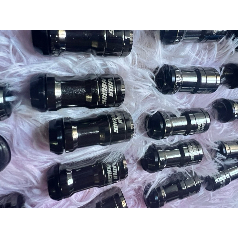 Volk Racing 24pcs M12x1.5mm Cold force steel alloy rust free Lug nut ...