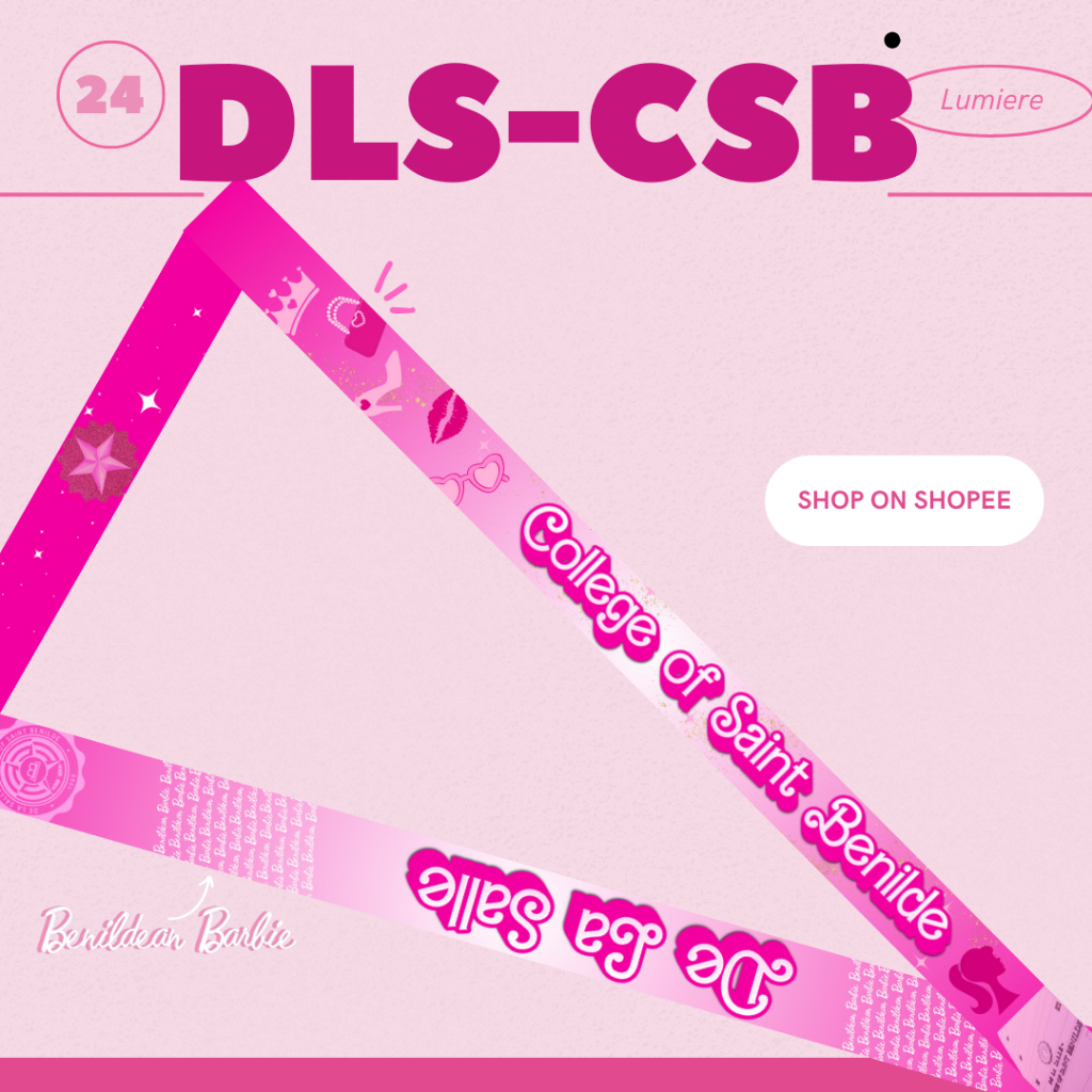 De La Salle - College of Saint Benilde (DLS-CSB) Barbie-inspired ID ...