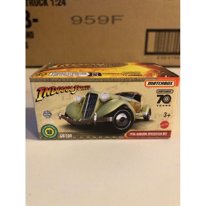 Matchbox 1936 Auburn Speedster Indiana Jones | Shopee Philippines
