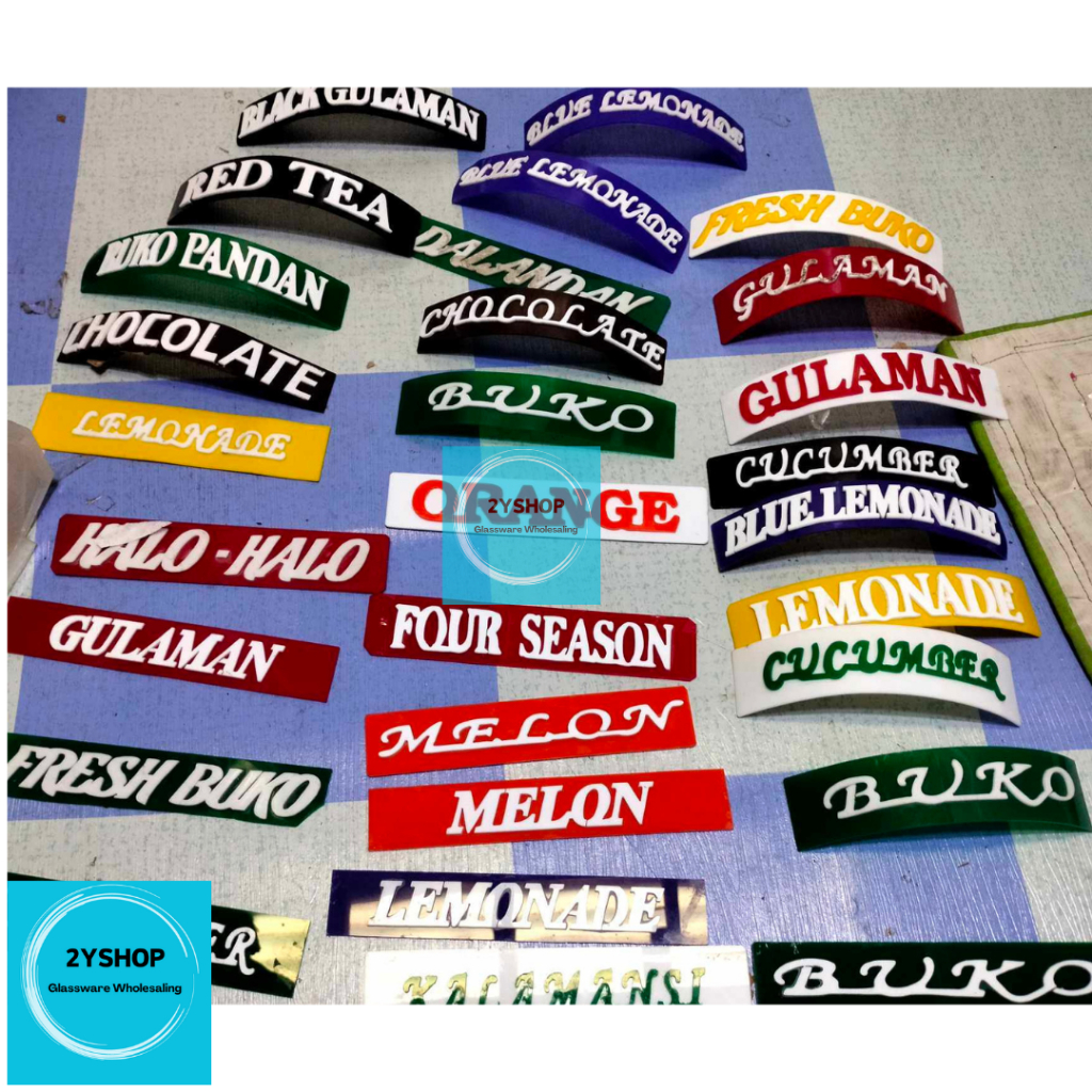 Palamigan Nameplate/Label ONLYY | Shopee Philippines