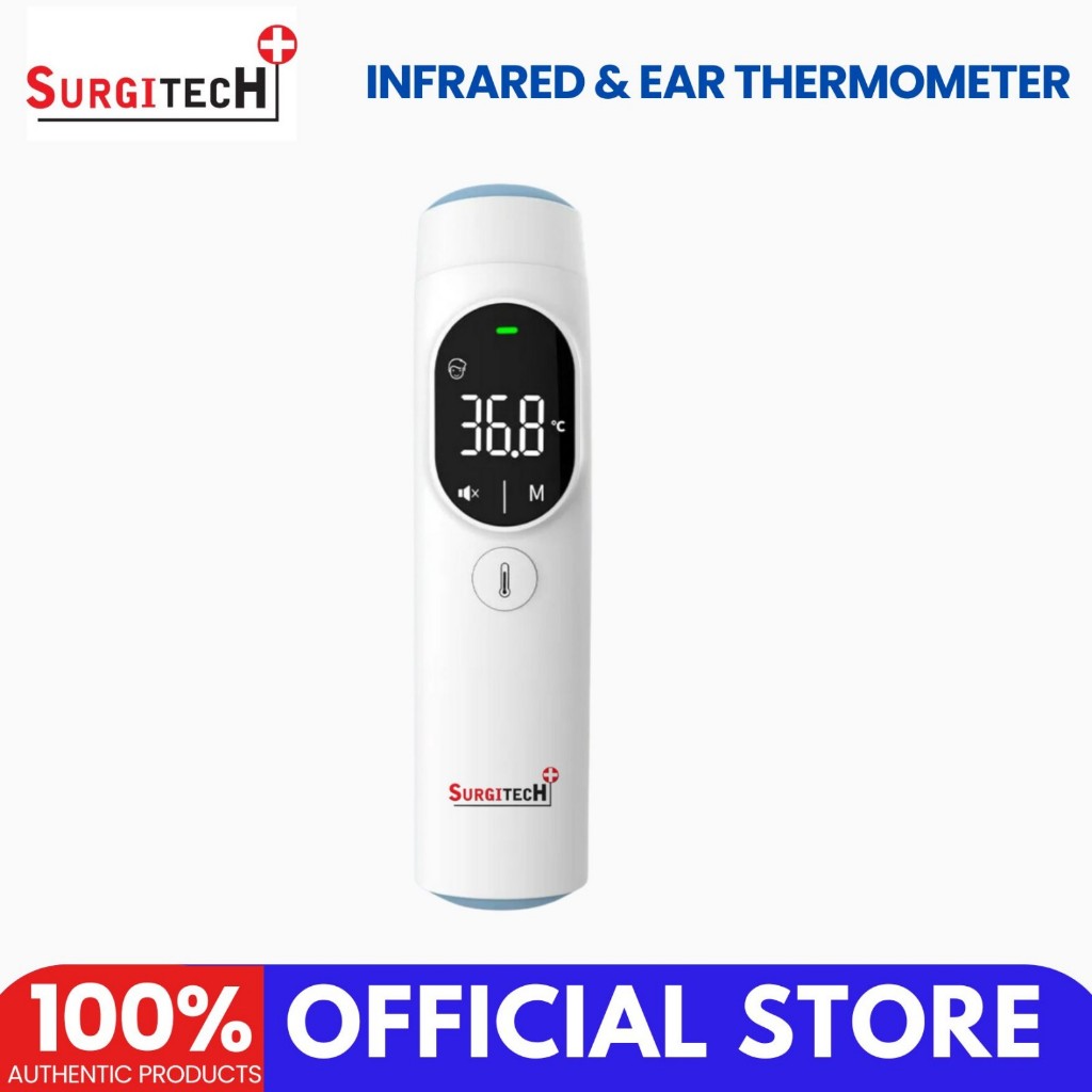 Surgitech Infrared Ear/Forehead Thermometer | Shopee Philippines