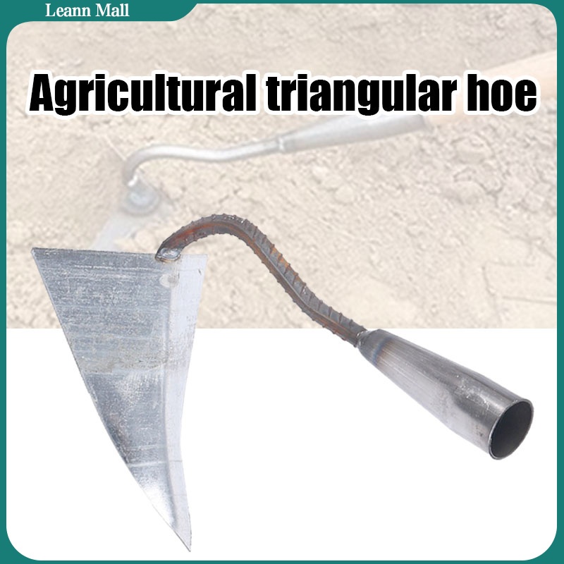 Agricultural Triangle Hoe For Soil Loosening And Trenching Hoe | Shopee ...