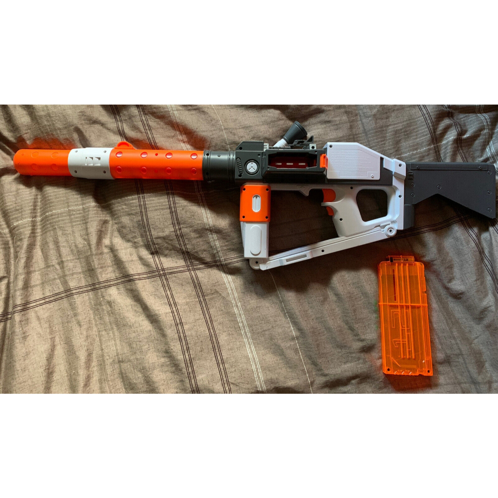 NERF First Order Stormtrooper Deluxe Blaster (GlowStrike) Series Elite ...