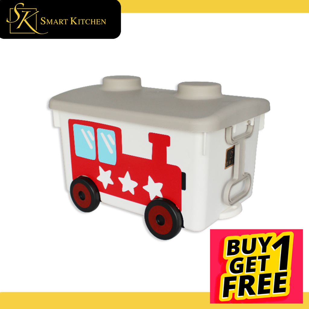 BUY 1 GET 1 Train Storage Box - Locomotive & Passenger Wagon - ASSORTED ...