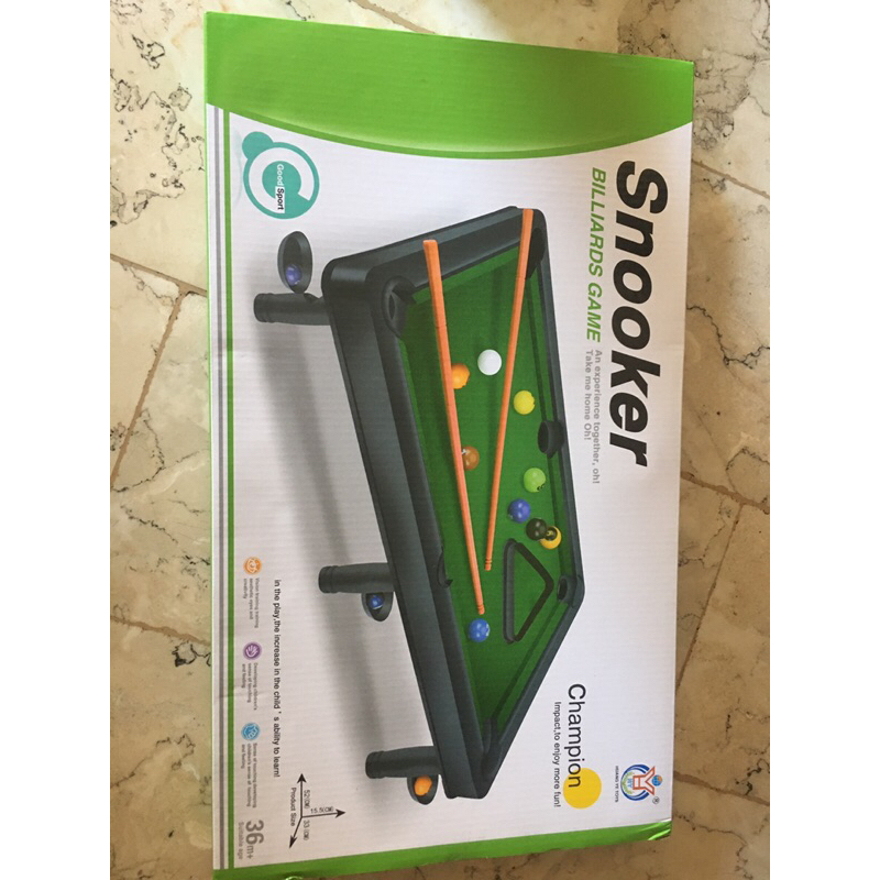 LWS Snooker Billiards Game Set | Shopee Philippines