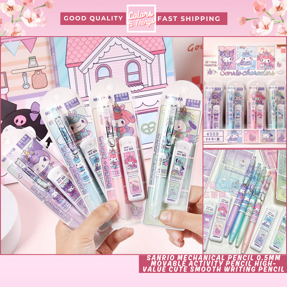 Sanrio and Bear Mechanical Pencil 0.5mm Movable Activity High-Value ...