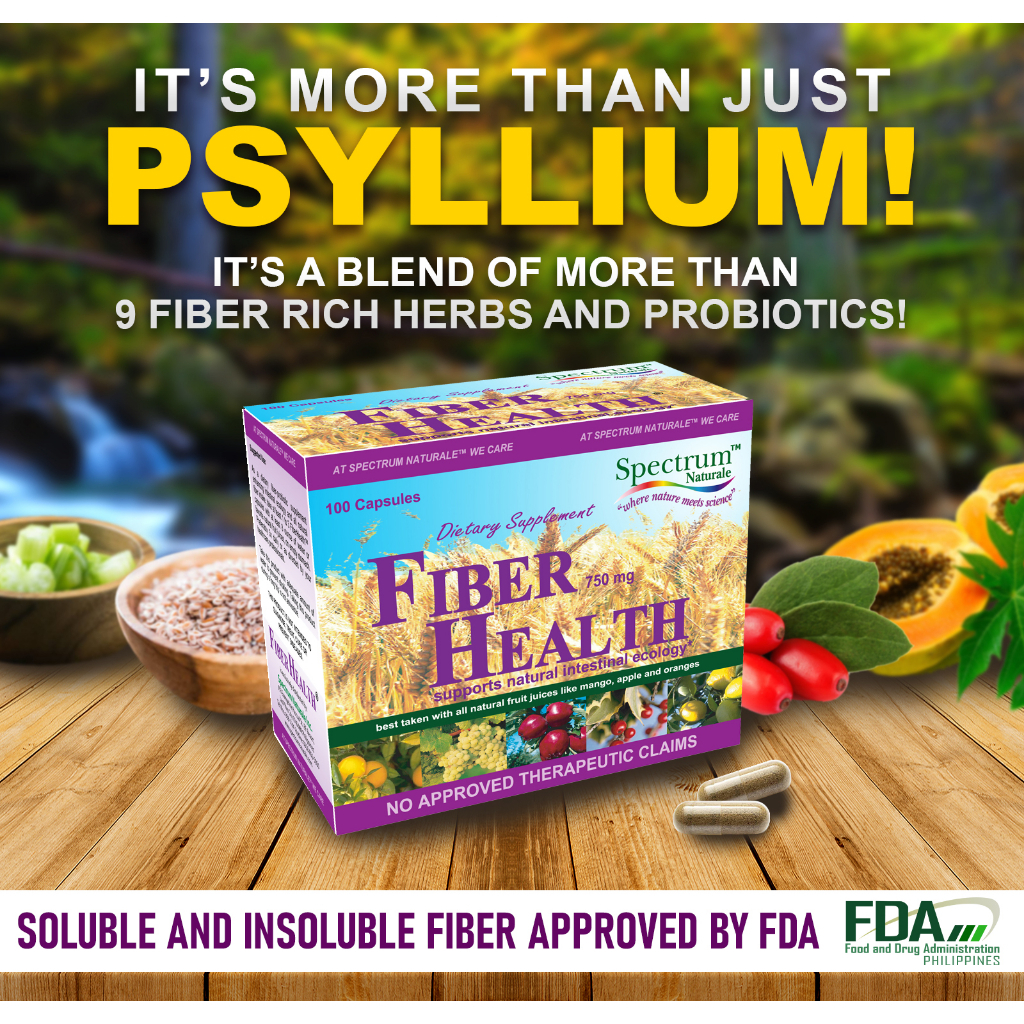 FIBER HEALTH 100's CAPSULES | Shopee Philippines