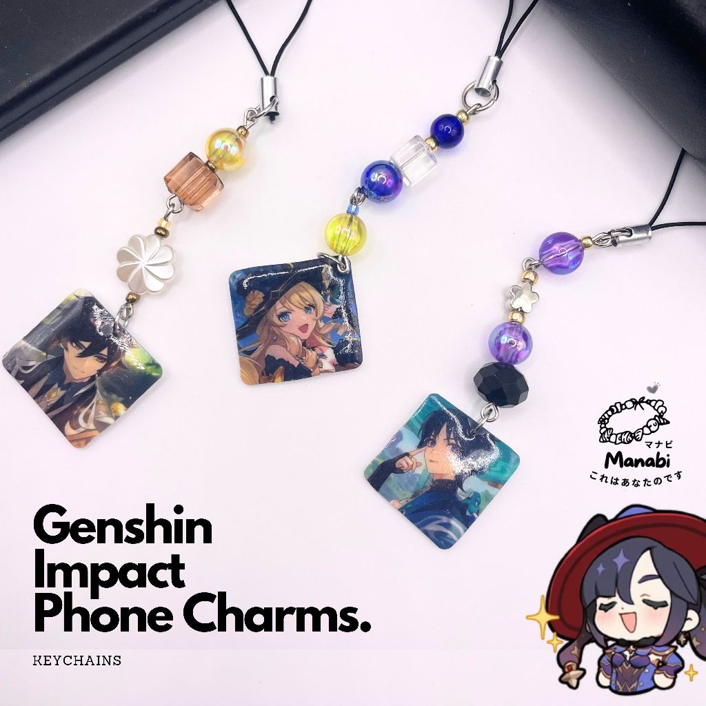 Genshin Impact Customized Keychains | Shopee Philippines
