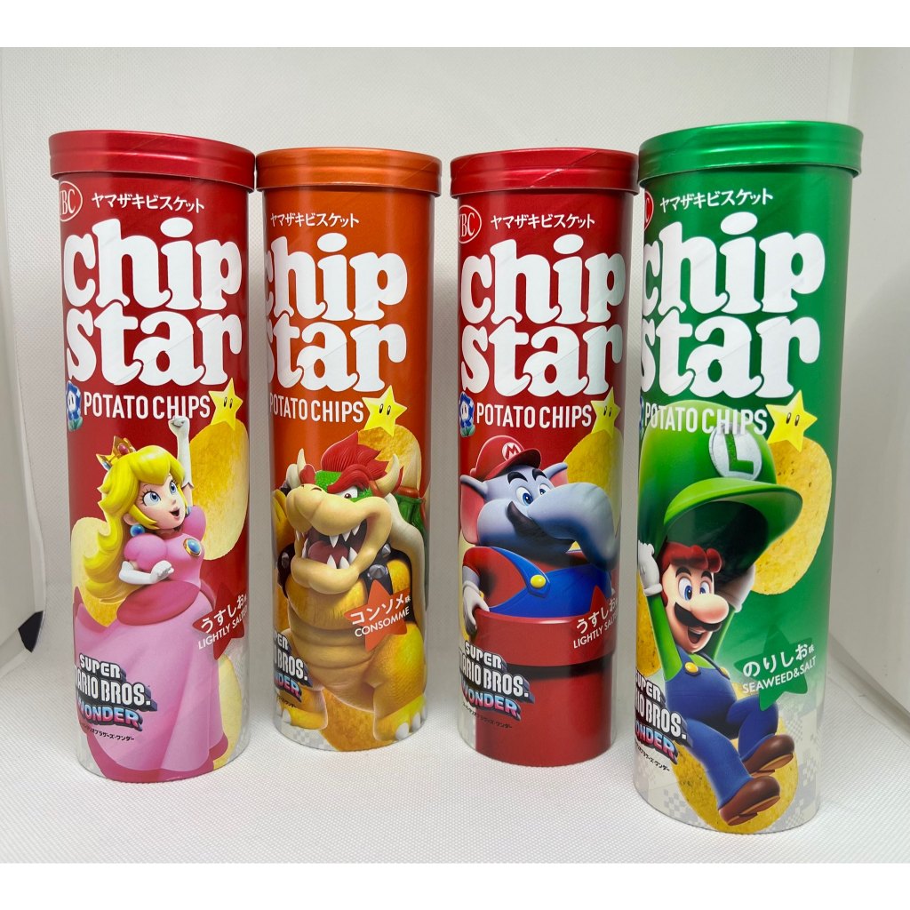 YBC Japan- Potato Chipstar Limited Edition Super Mario, 105 grams ...