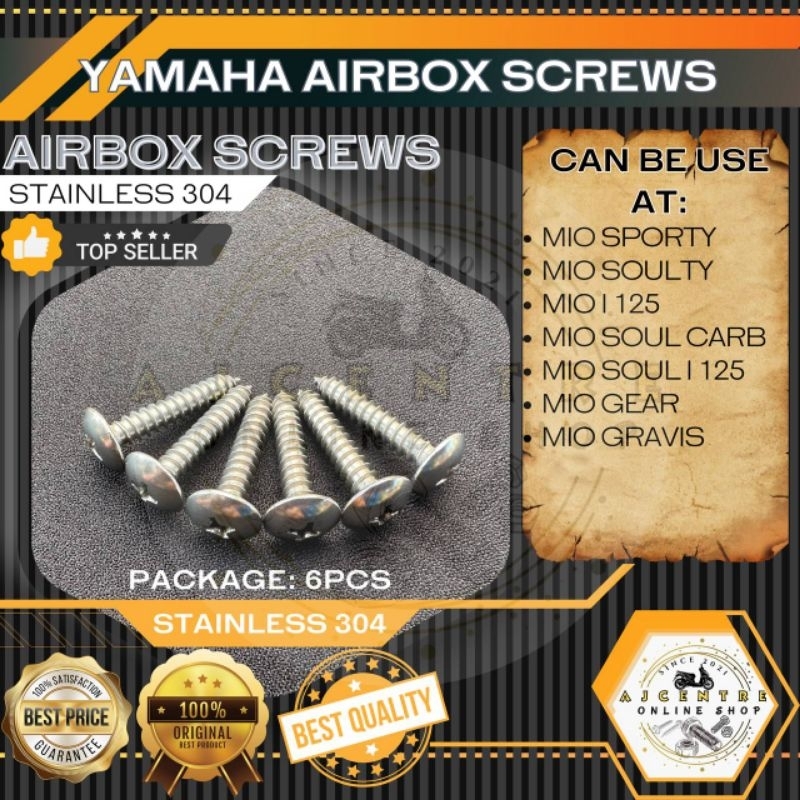 Stainless 304 Air filter screws bolts or Airbox bolts | Shopee Philippines