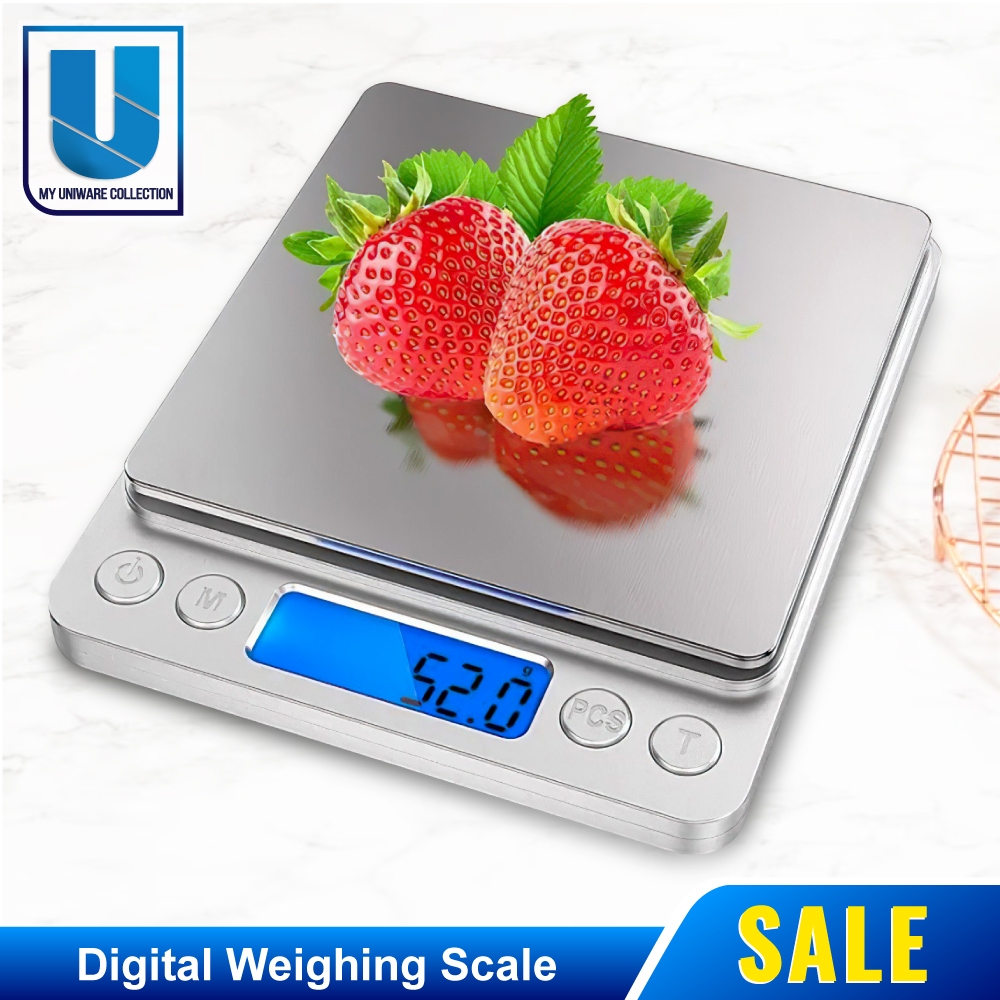 Food Weighing Scale Digital Kitchen Scale Weight Grams Cooking Baking ...
