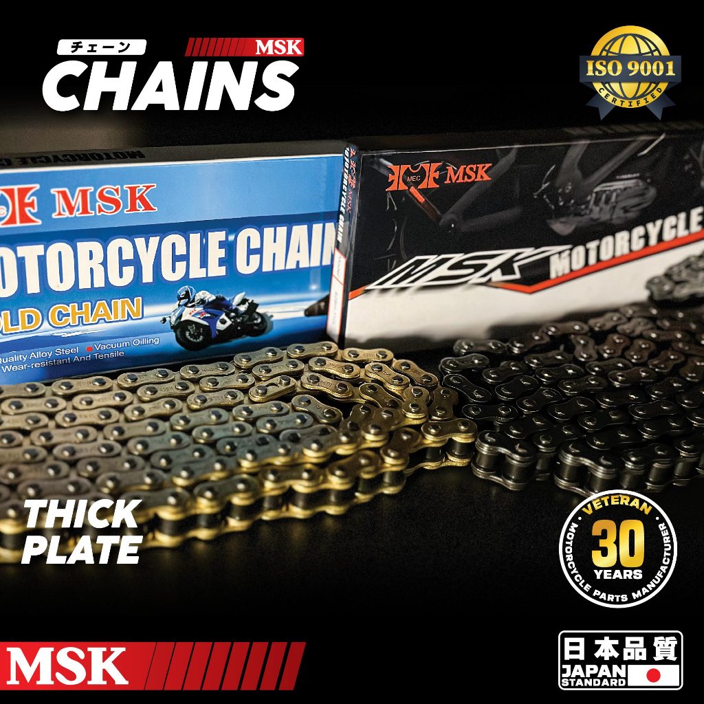 MSK Series HEAVY DUTY Motorcycle Chains | Shopee Philippines