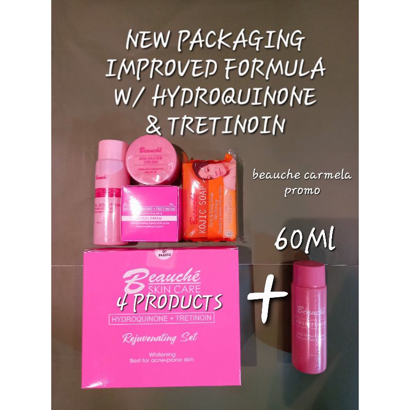 Beauche Rejuvenating Set WITH TONER 60ml | Shopee Philippines